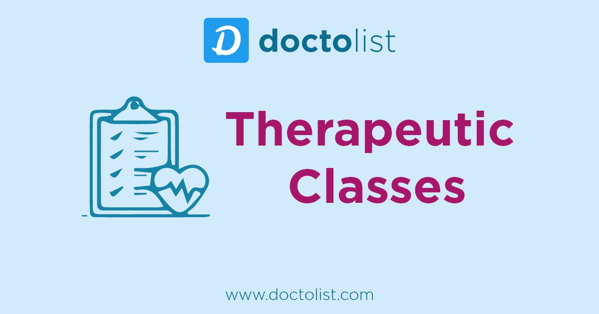 Therapeutic classes in Morocco - Doctolist